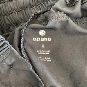 Apana | Pants & Jumpsuits | Apana Yoga Lifestyle Black Capri Athleisure ...